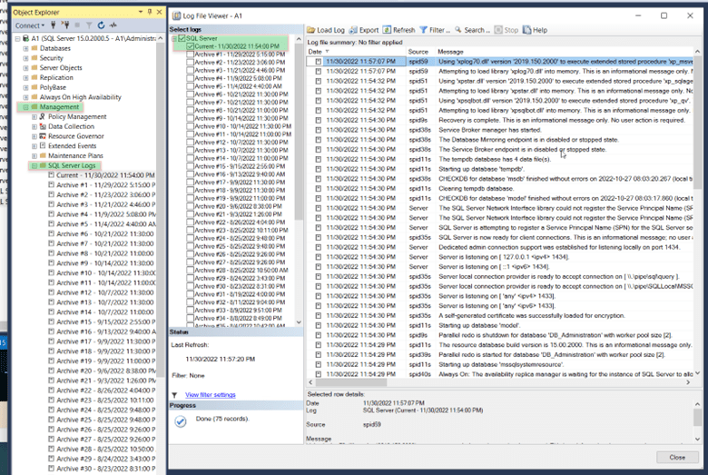 Sql server error log SQL Server Consulting Straight Path Solutions Sql server error log SQL Server Consulting Straight Path Solutions