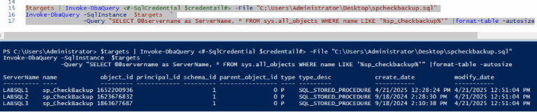 Why Invoke Dbaquery Is My Most Used Dbatools Query Sql Server Consulting Straight Path Solutions